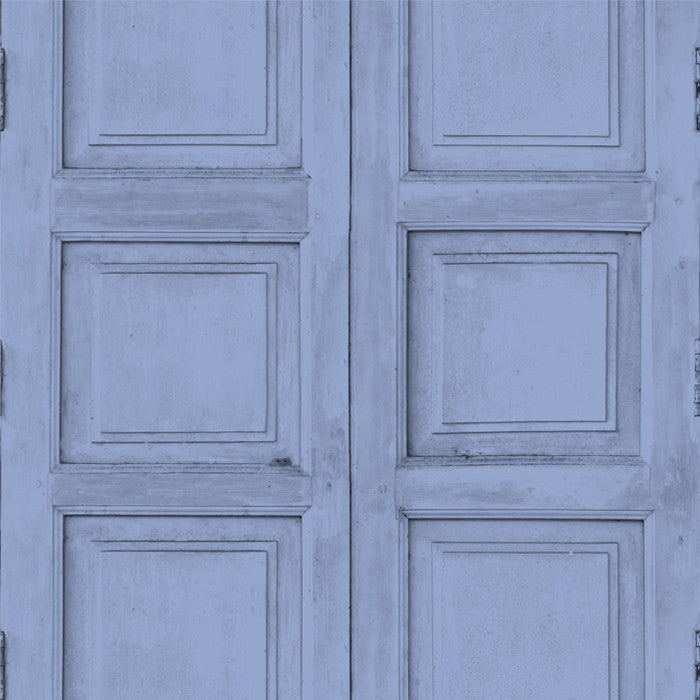 blue square panel wallpaper